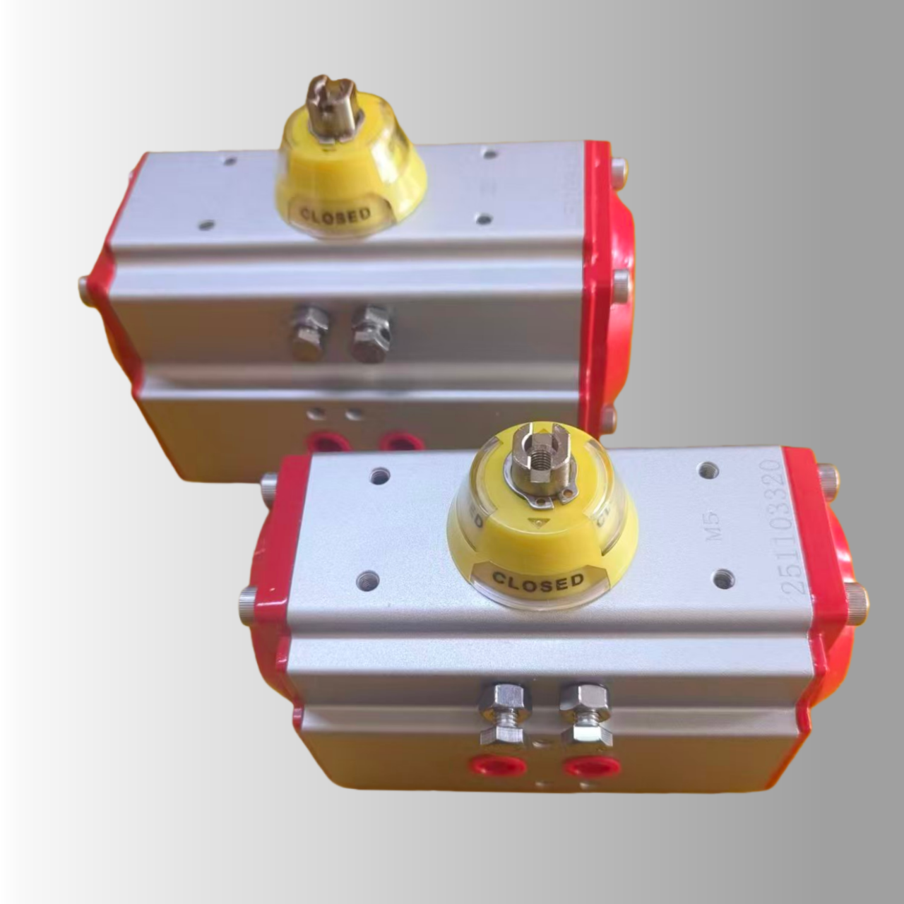 Rack And Pinion Pneumatic Actuator For Butterfly Valves And Ball Valves