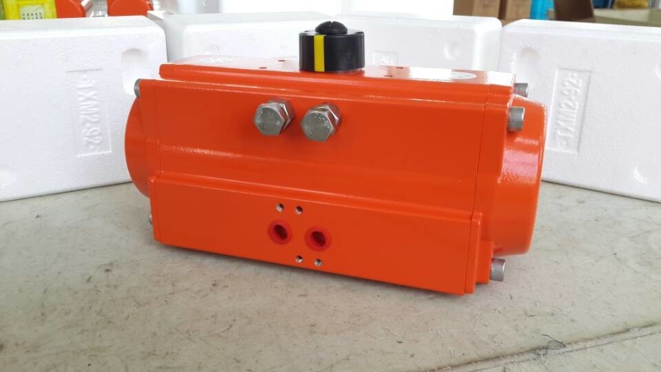 Spring Return Dual Action 90 Degree Pneumatic Rotary Actuator