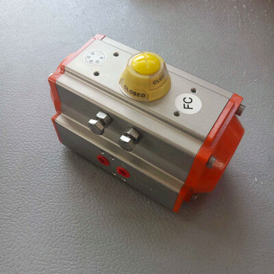 Single Action Pneumatic Valve Actuator Spring Return Simple Effect ...